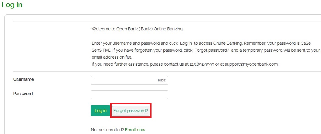 Online Banking Systems - Open Bank